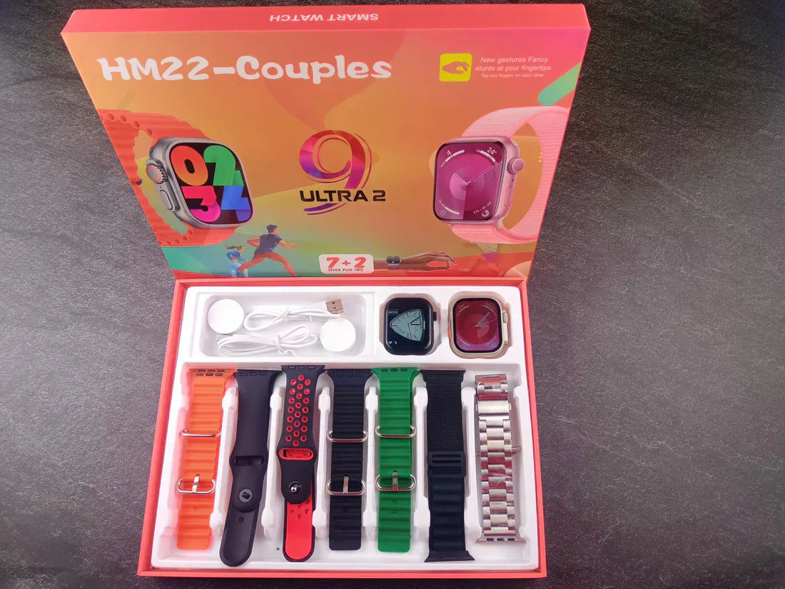HM22-Couple Smart Watch – NineMillions